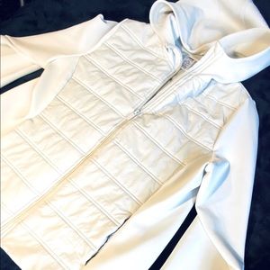 Avia | Jackets & Coats | Womens Avia Fullzip Nylon Jacket Offwhite Xl ...